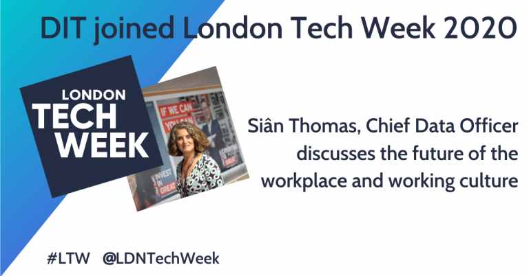 London Tech Week: The future workplace and culture – Digital trade